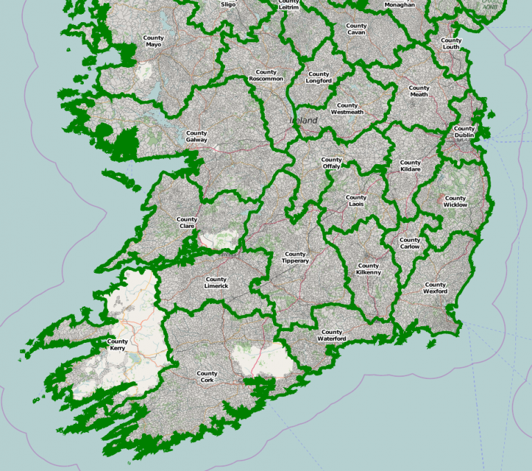 Targets hit this week – 24th May 2016 – OpenStreetMap Ireland